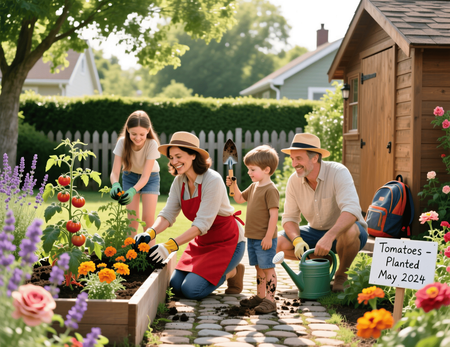 Jardiner avec ses enfants : transformez votre espace vert en terrain d ...